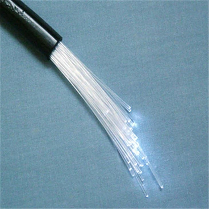 China Custom PMMA Multi Strand End Glow Fiber Optic Cable Suppliers ...